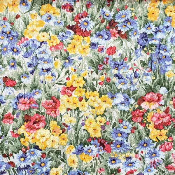 Moda Wildflowers Fabric - Etsy
