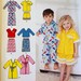 Little Girls Nightgown, Pajamas and Robe Pattern Size 3 Vintage 70s ...