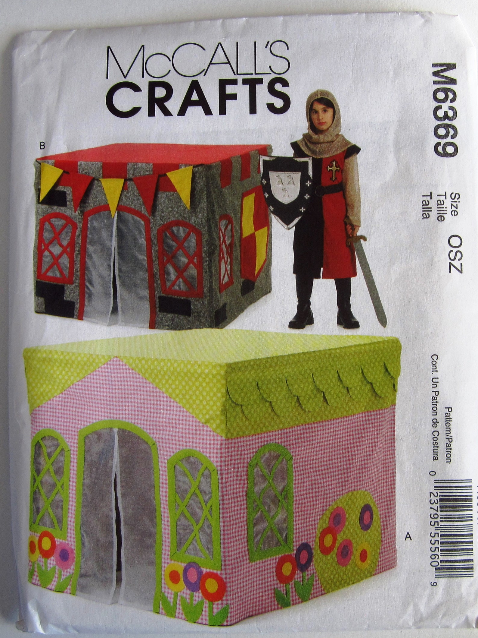 Childs Playhouse Pattern Card Table Fort House Castle Toy | Etsy