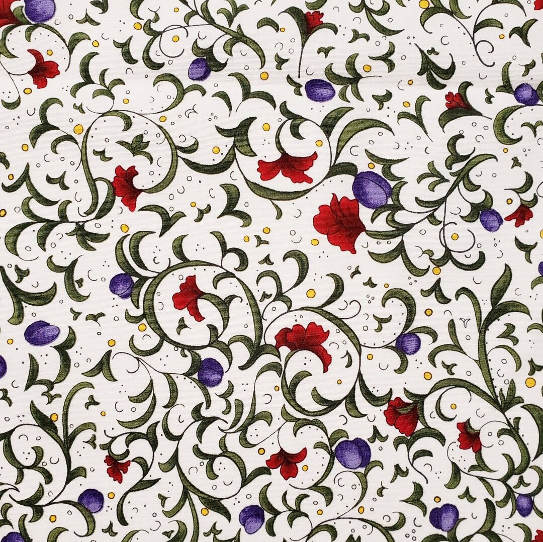 Moda Fat Quarter by Debbie Rodgers Floral Quilting Cotton Fabric Slow ...