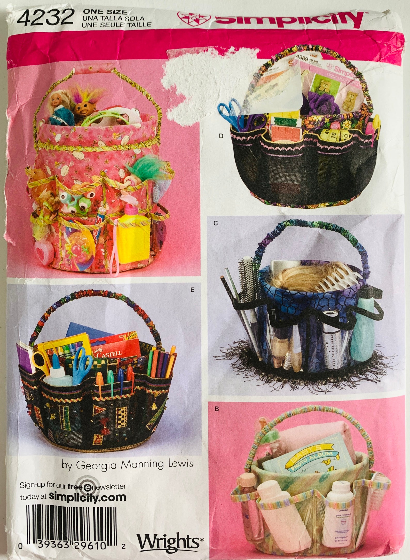 Bucket Covers Sewing Pattern 5 Designs Holidays Crafting - Etsy