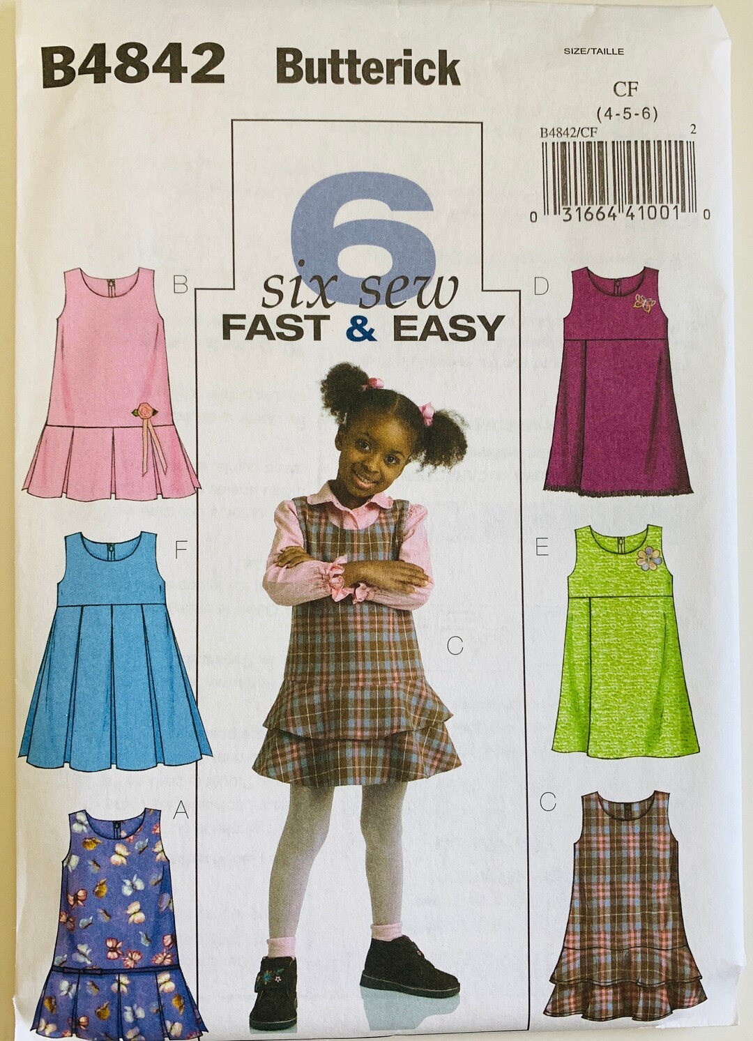 Very Easy Little Girls Jumpers 6 Styles Partially Lined With Upper and ...