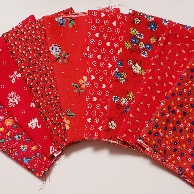 Calico Fabric - Etsy