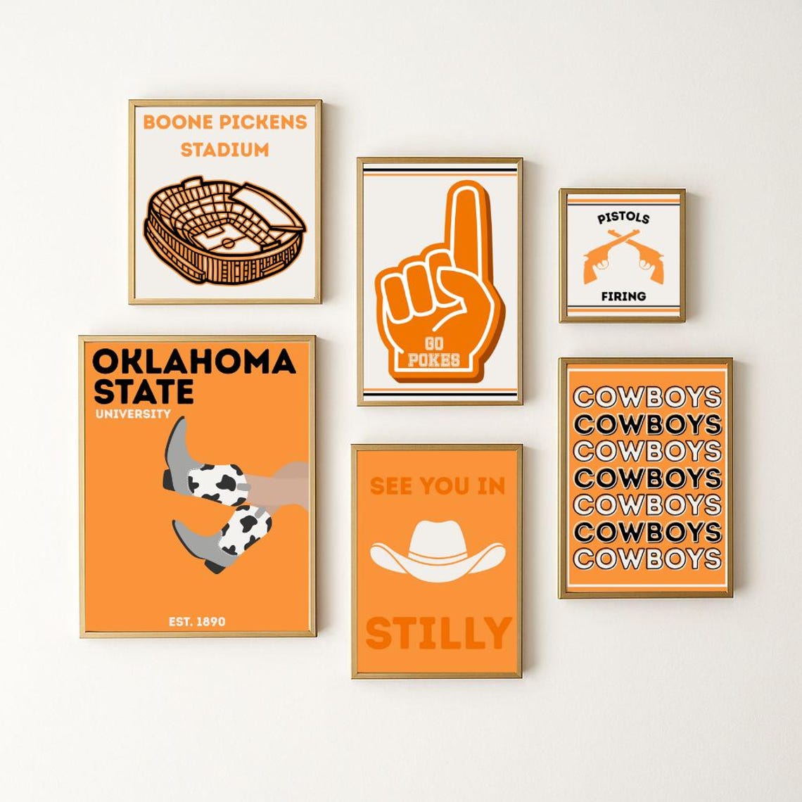 Customizable College University Digital Poster Prints Wall Art Dorm ...