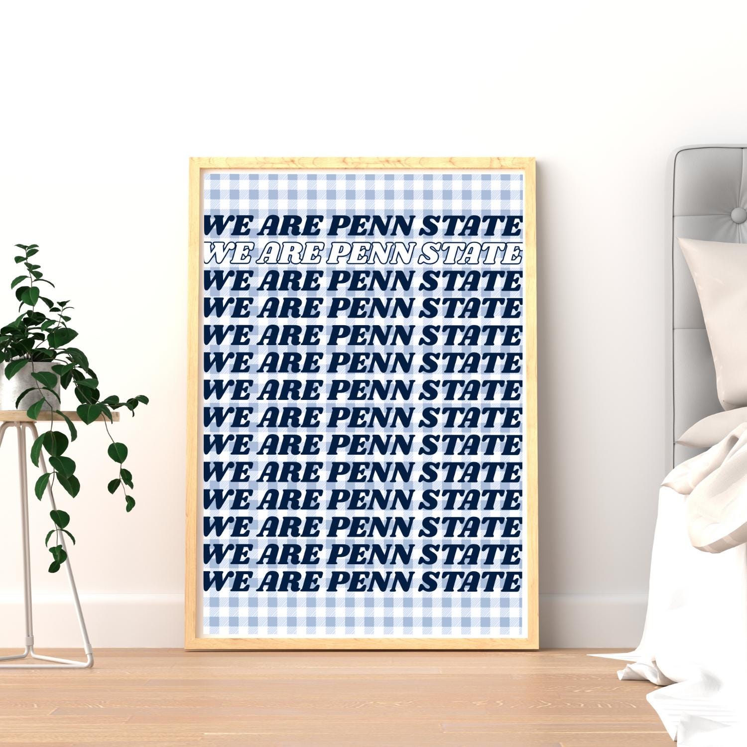 Penn State PSU Digital Poster Set PSU Dorm Wall Art Back to School ...