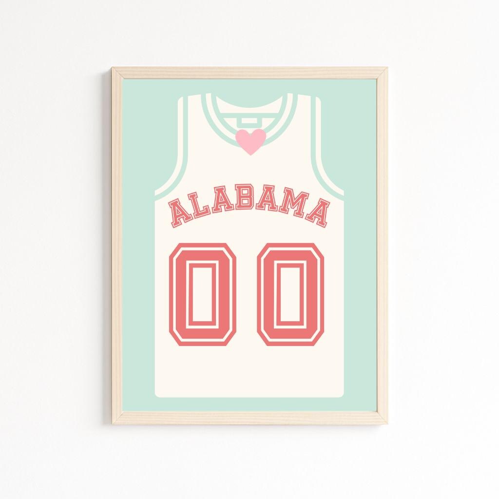 Customizable College Theme Posters Digital College Merch Personalize to ...