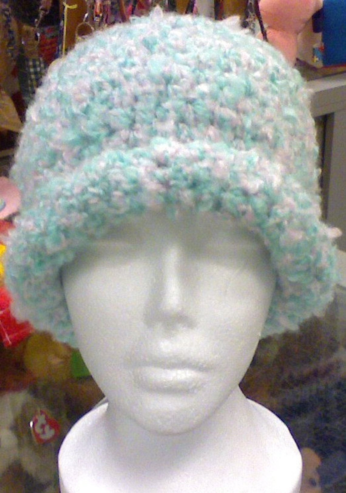 Crochet Rolled Brim Hat PATTERN - Etsy