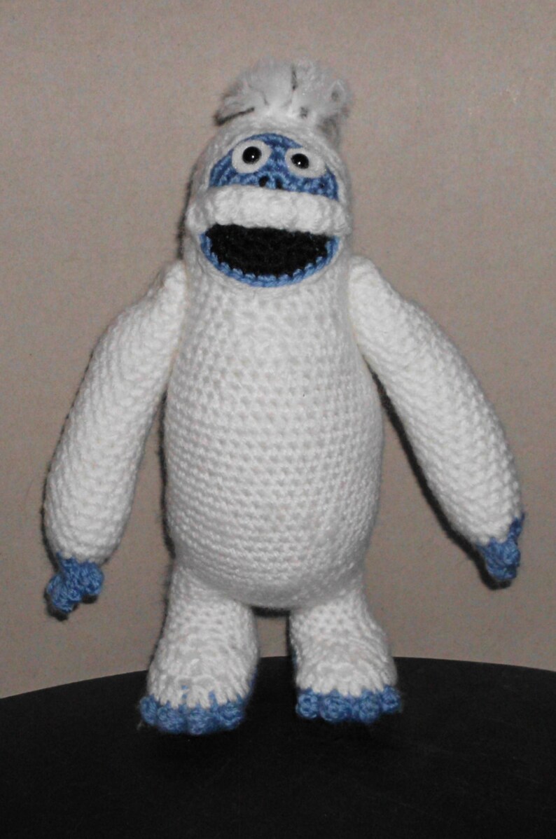 Handmade Crocheted Amigurumi Bumble From Rudolph the Red Nosed - Etsy