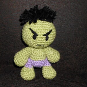 Marvel Comics THE INCREDIBLE HULK Amigurumi Pattern | Etsy