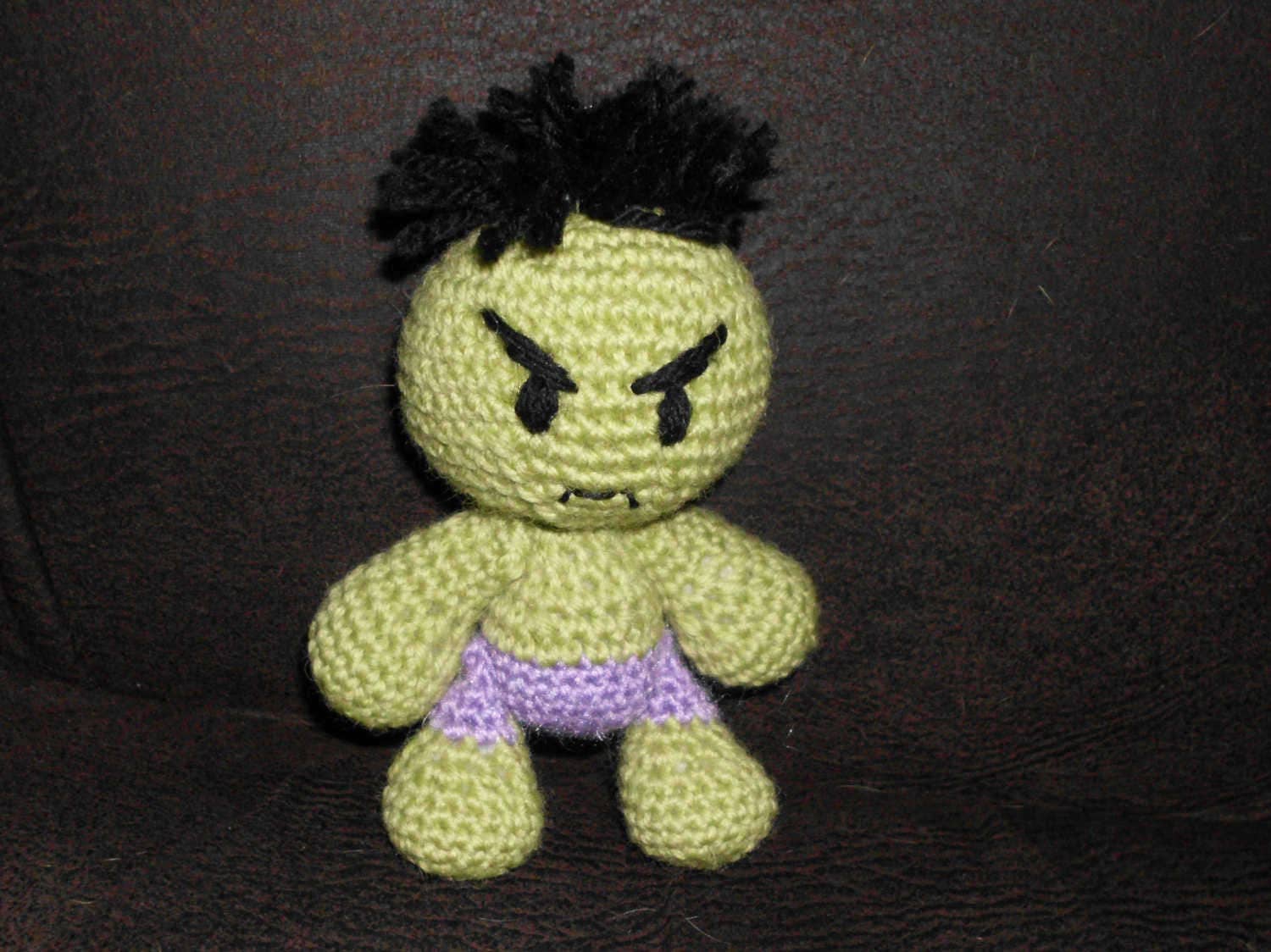 Marvel Comics THE INCREDIBLE HULK Amigurumi Pattern - Etsy