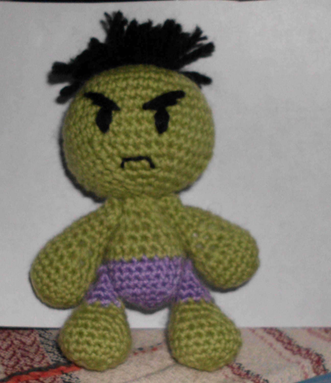 Marvel Comics THE INCREDIBLE HULK Amigurumi Pattern - Etsy