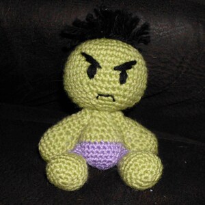 Marvel Comics THE INCREDIBLE HULK Amigurumi Pattern - Etsy