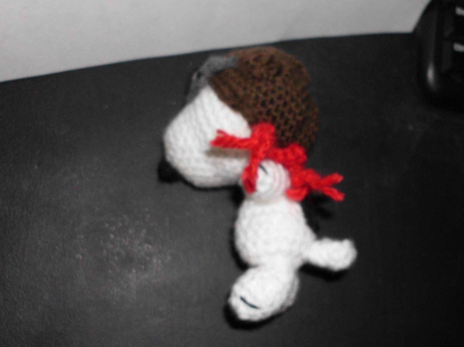 Handmade Crocheted Amigurumi Peanuts Flying Ace Snoopy 4 1/2" Tall by ...