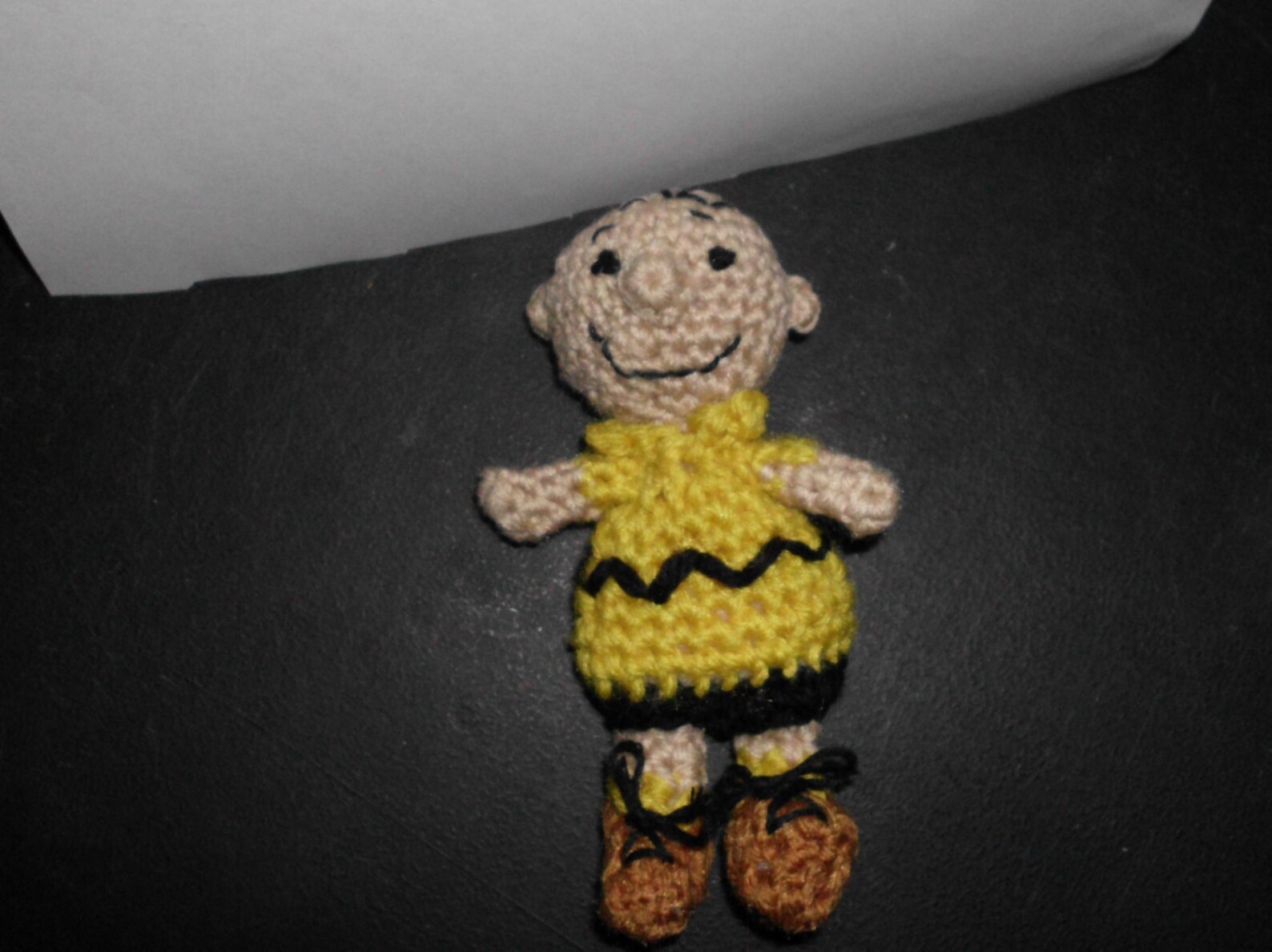 Handmade Crocheted Amigurumi Peanuts Charlie Brown 5" Tall by the ...