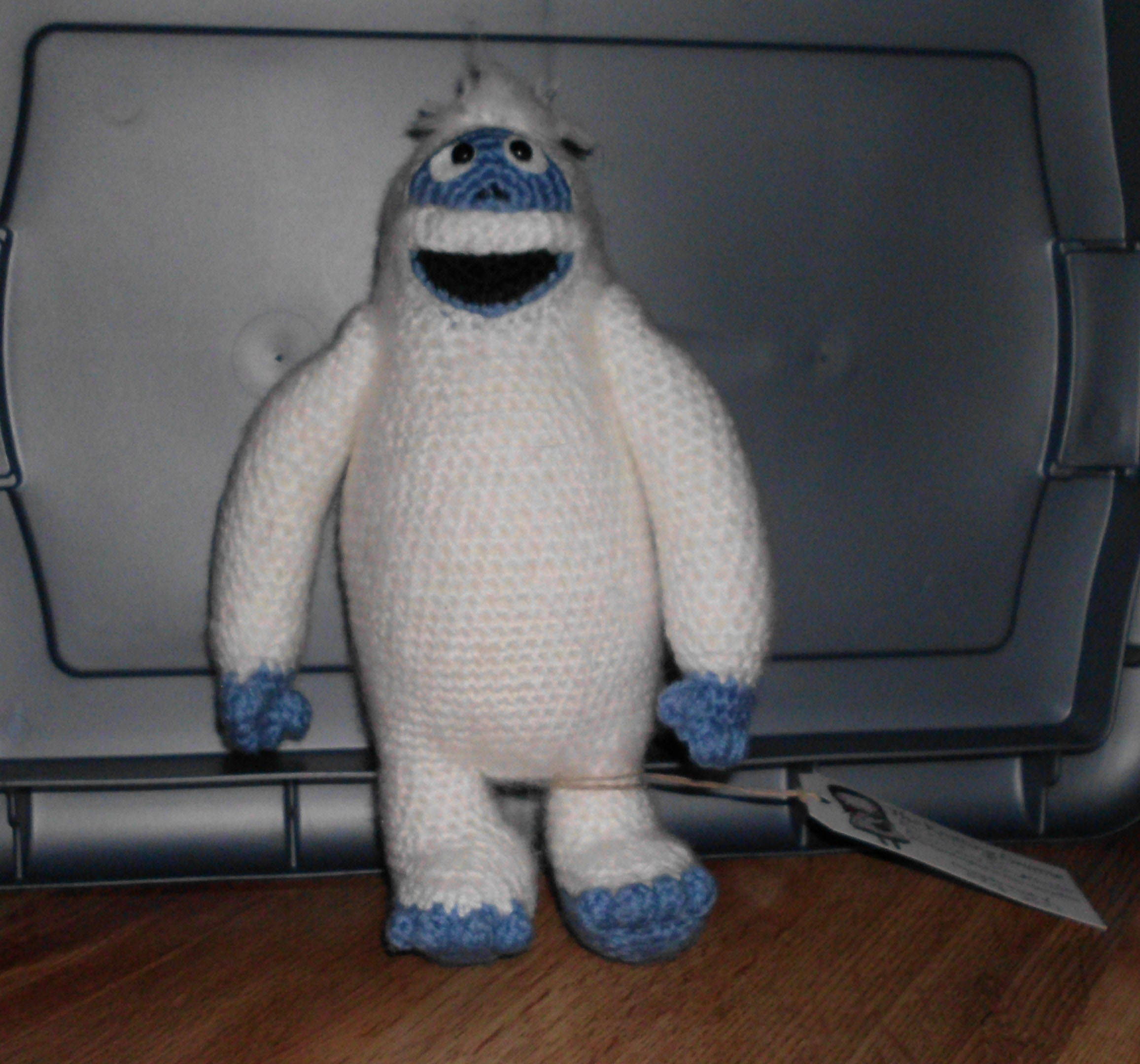 Handmade Crocheted Amigurumi Bumble From Rudolph the Red Nosed - Etsy