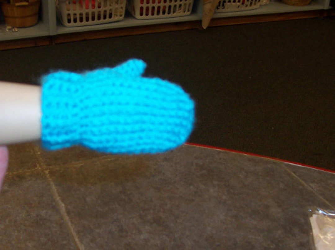 18" Doll Crochet Mittens That Look Like They Were Knit. Mitten Pattern ...