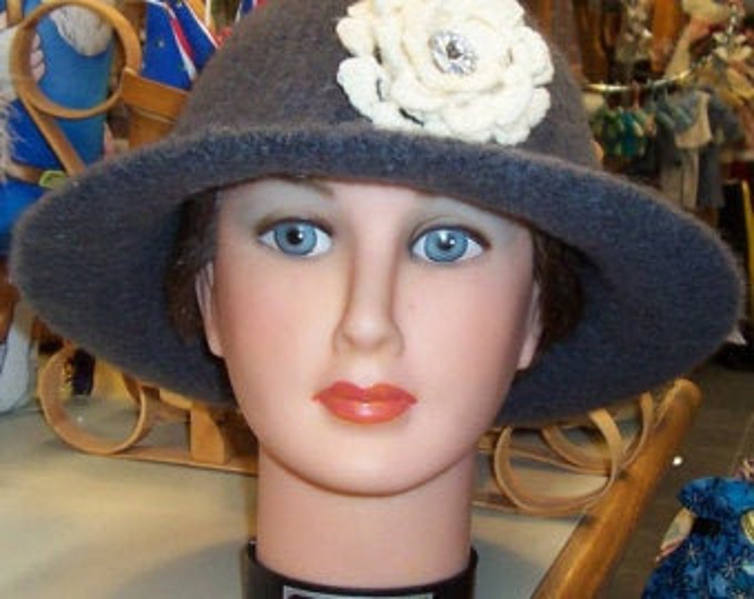 Felted Knit Hat Pattern by THE KNITTING GNOME - Etsy