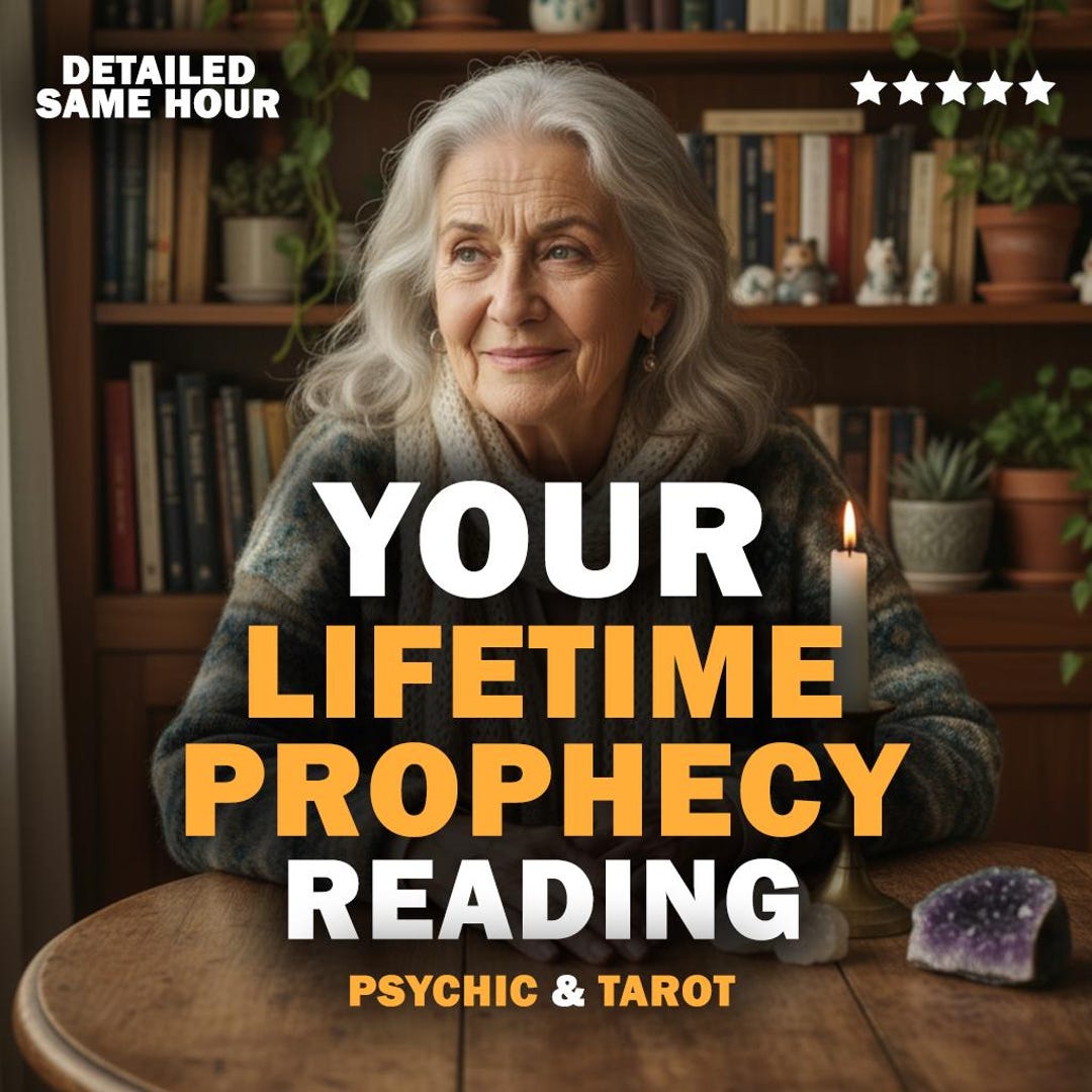 Lifetime Prophecy Reading: Full Life Psychic Guidance - Etsy
