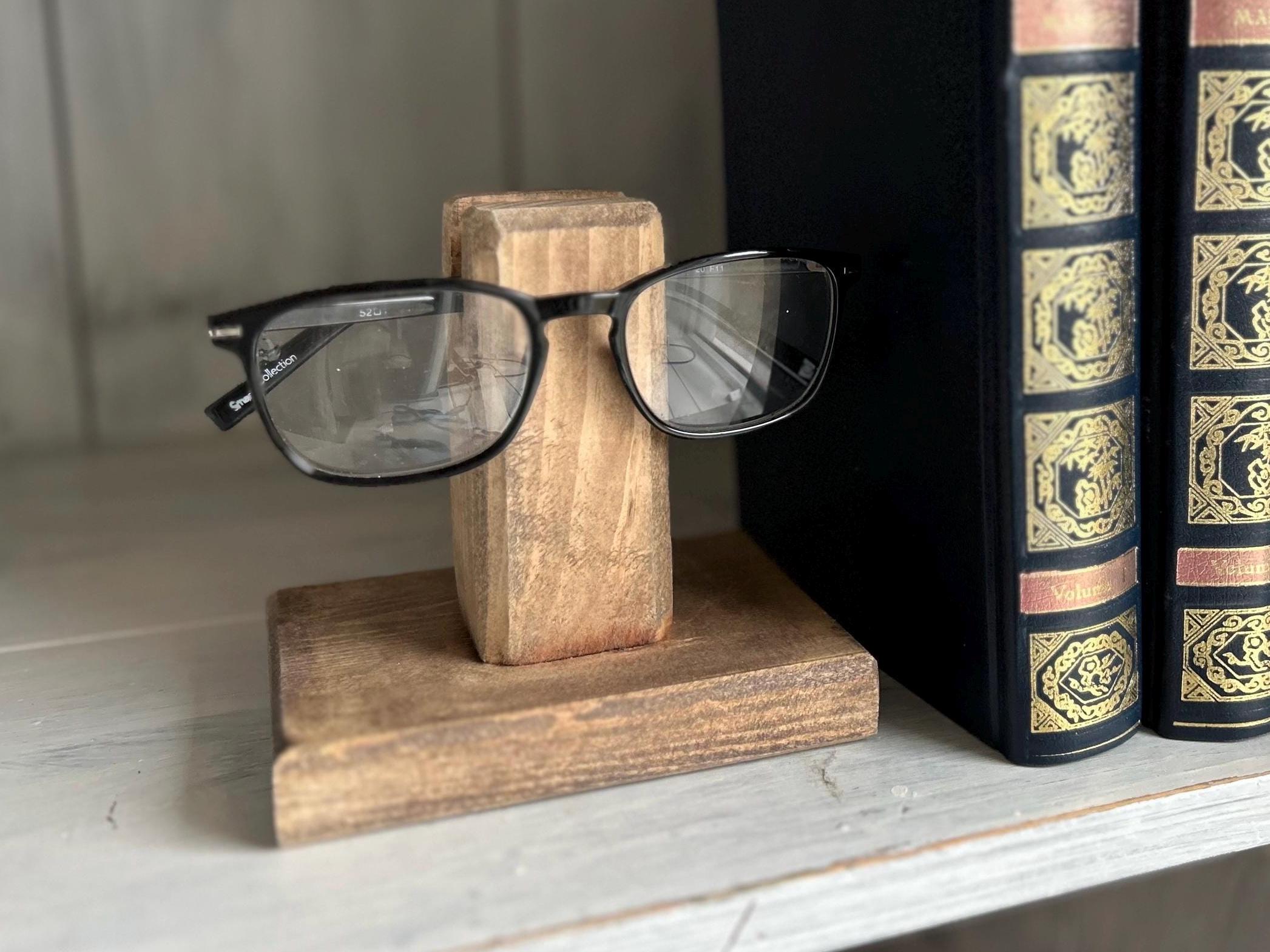 Handcrafted Rustic Wood Glasses Stand Holder - Etsy