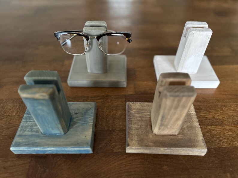 Handcrafted Rustic Wood Glasses Stand Holder - Etsy