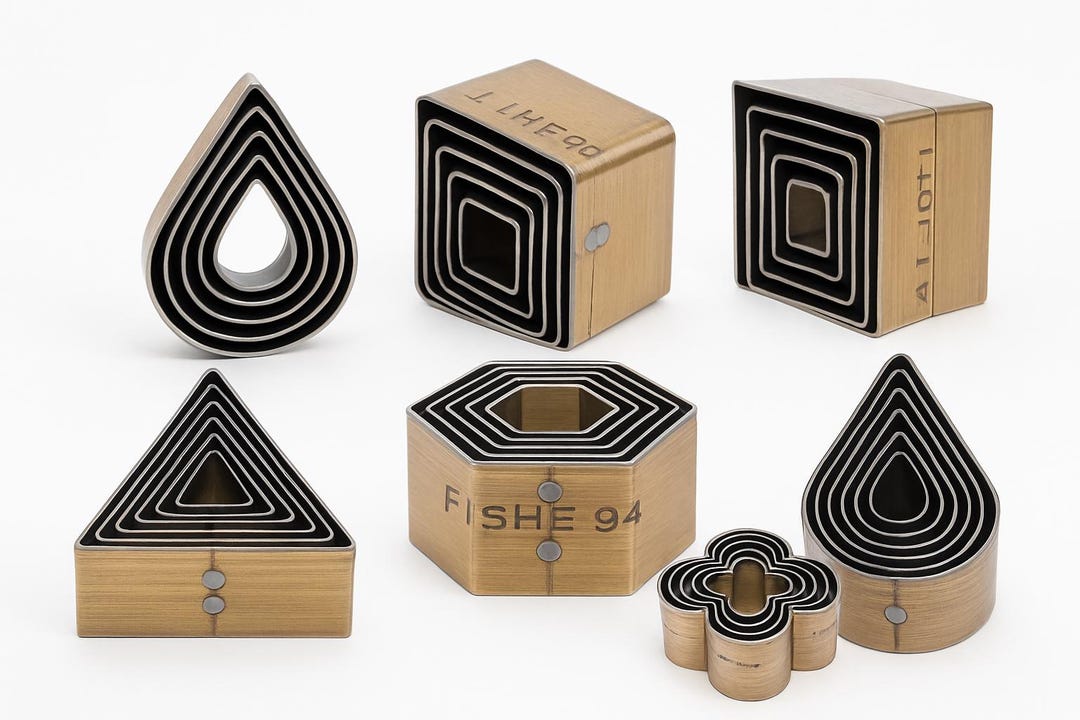 7pcs Leather Die Cutter Set – Hollow Punch Cutting Molds for Handmade ...