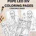 Pope Leo XIV Printable Coloring Book - Digital Download - Catholic Kids ...