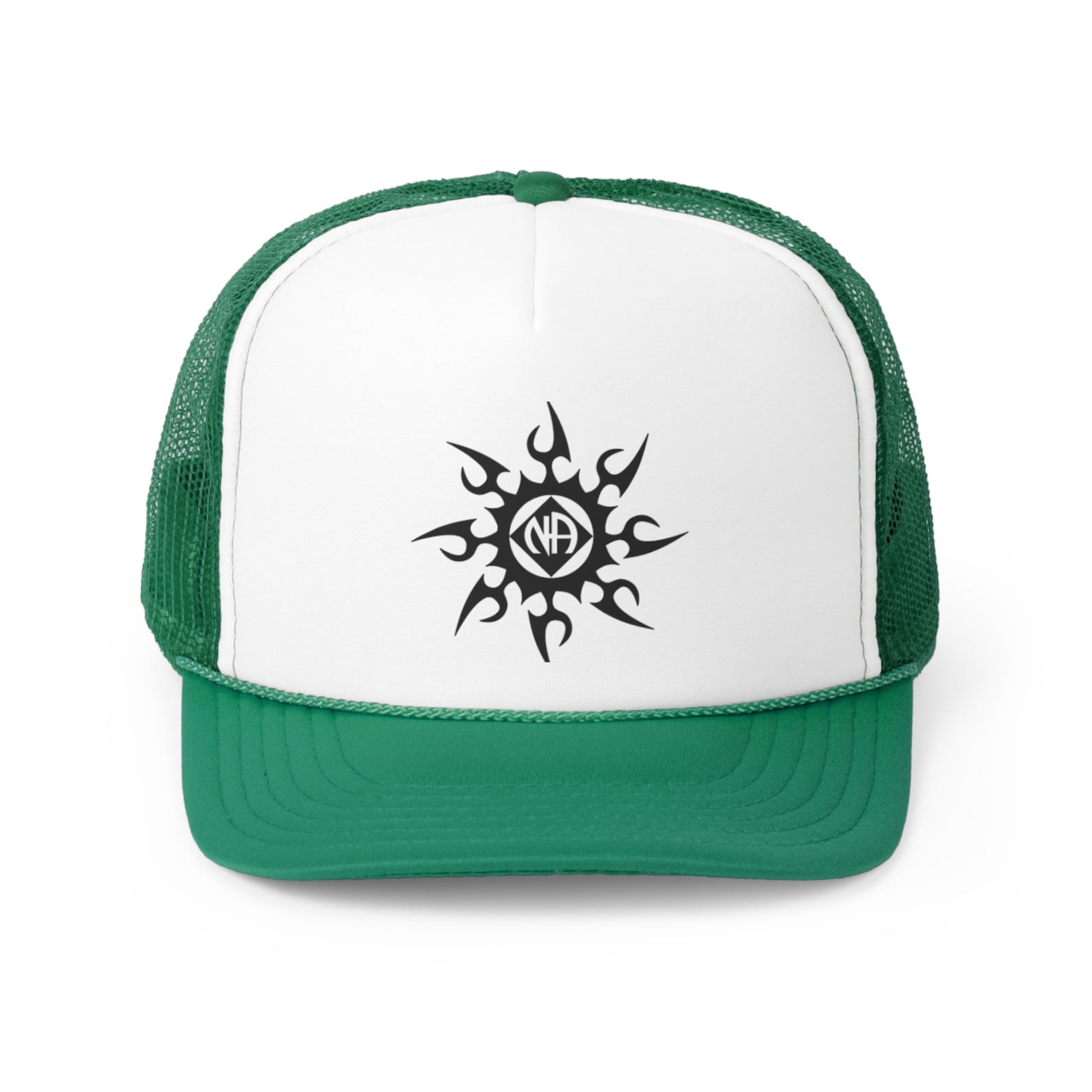 NA Narcotics Anonymous Baseball Trucker Hat Cap Tribal Sun Design Clean ...