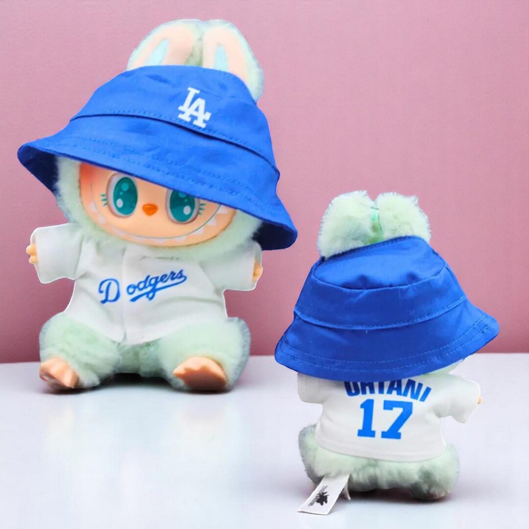 Labubu Clothes | Dodgers Jersey Outfit L Baseball Outfit Set With ...