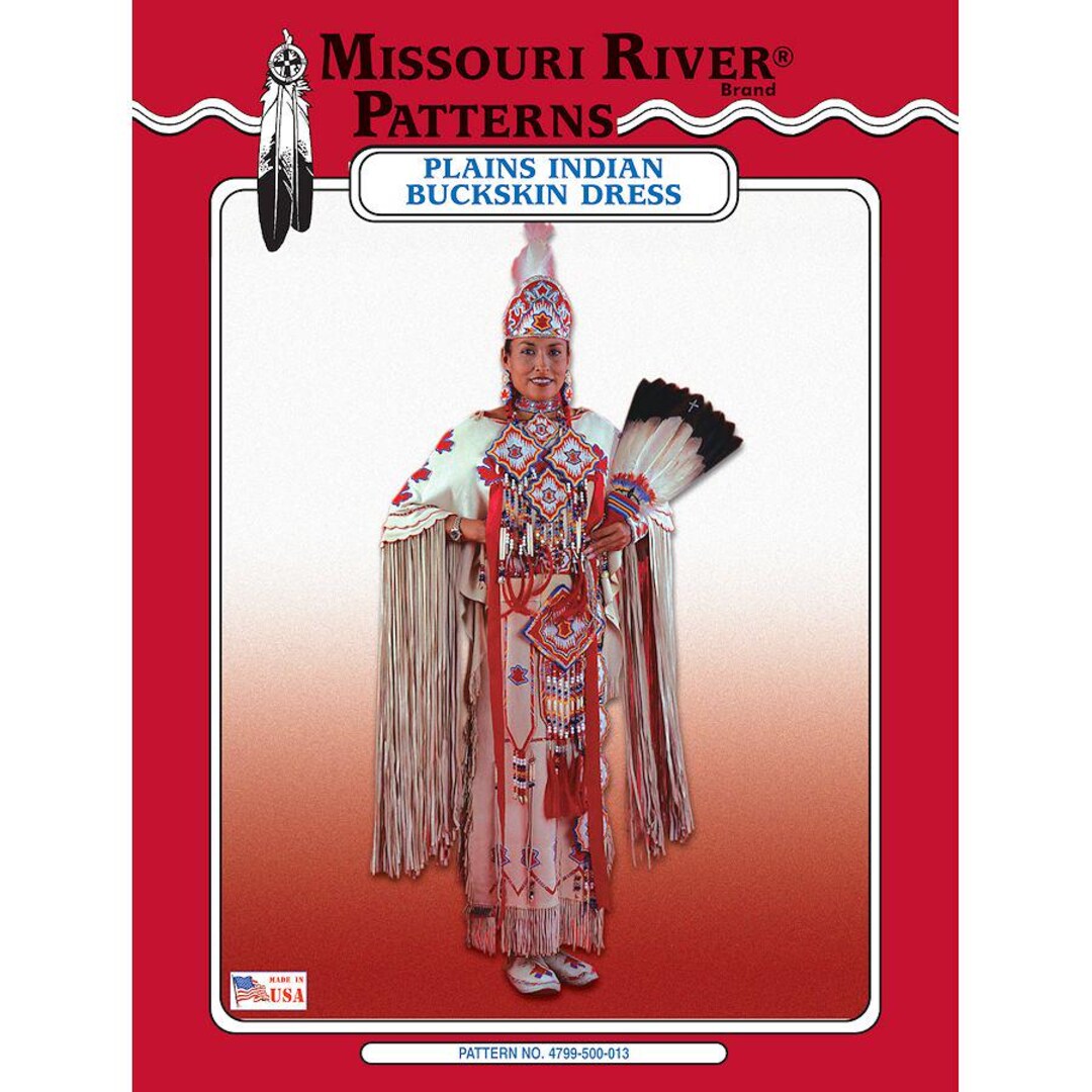 Plains Indian Buckskin Dress Pattern - Etsy
