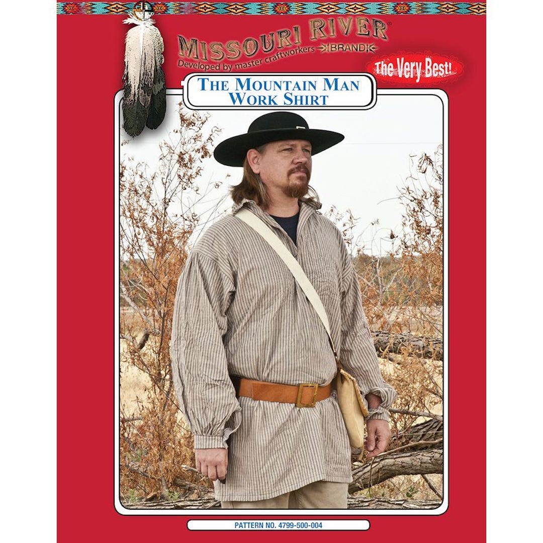 Mountain Man's Work Shirt Pattern - Etsy
