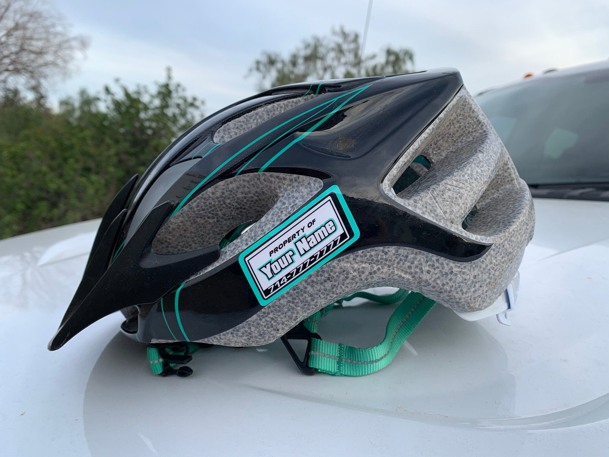 Personalized Heavy-duty Property Of.. Vinyl Name Decals. Set of 16 - Etsy