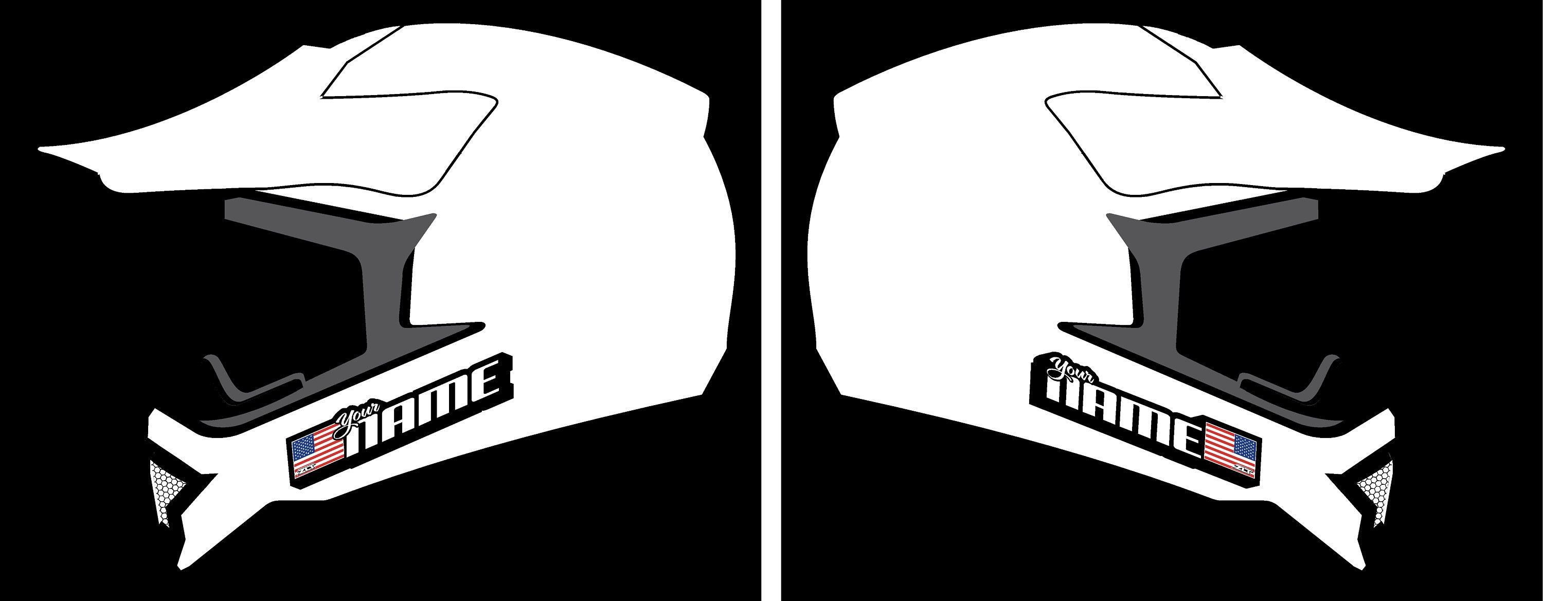 Directional State Flag Name Vinyl Decal: Personalized - Etsy