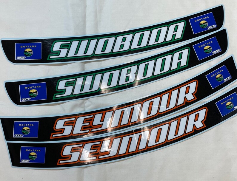 Custom Helmet Visor Strips - Etsy