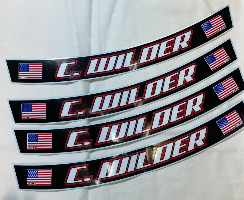 Custom Helmet Visor Strips - Etsy