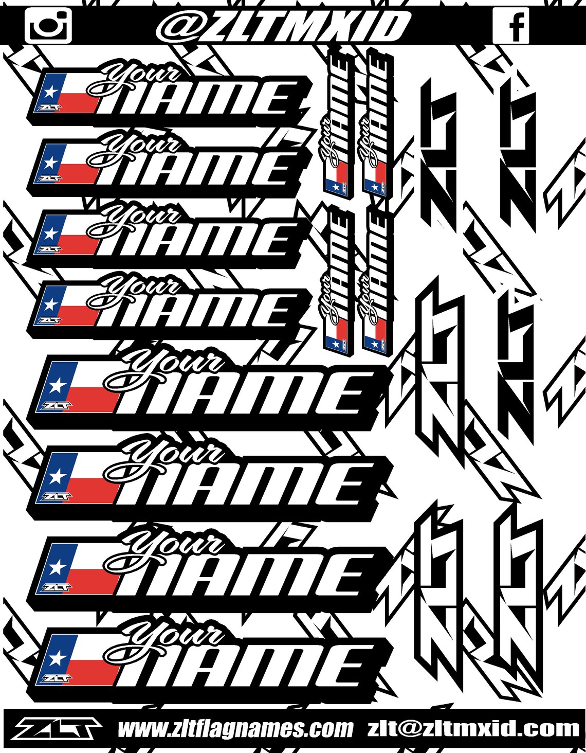 Country Flag Name Vinyl Decal: Personalized - Etsy