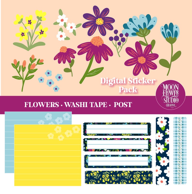 Digital Stickers, PNG FILES Digital Download - Etsy