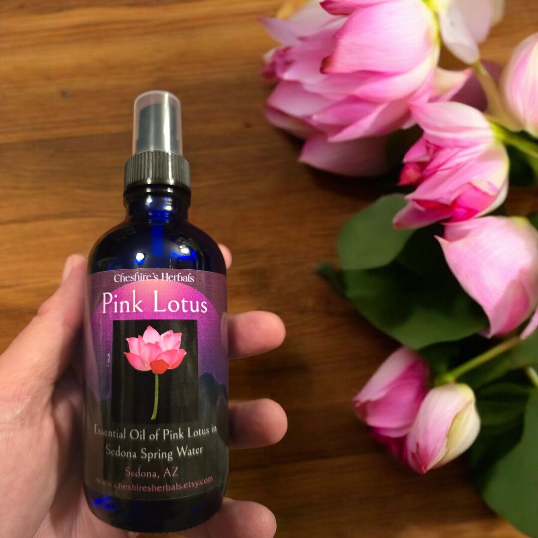 Pink Lotus Spray by Cheshire's Herbals - Etsy