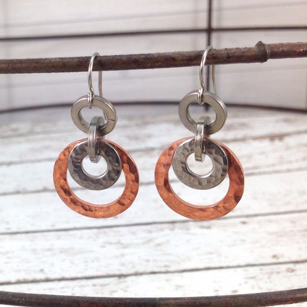 Hardware Earrings - Etsy