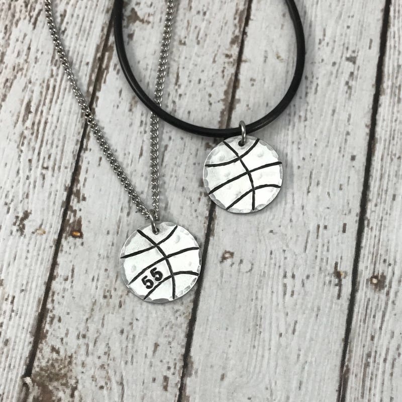 Basketball Necklace - Etsy