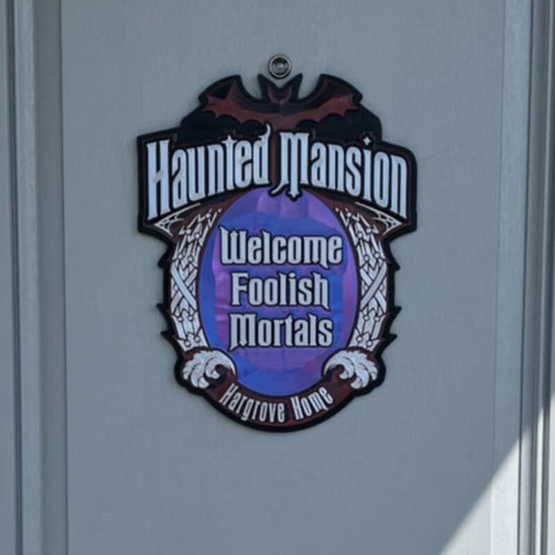 Haunted Mansion Plaque - Etsy