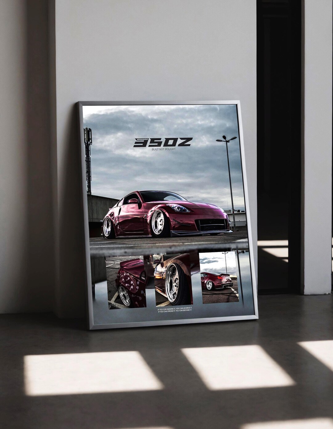 Nissan 350Z JDM Poster – Airride Tuning | Design as a High-resolution ...