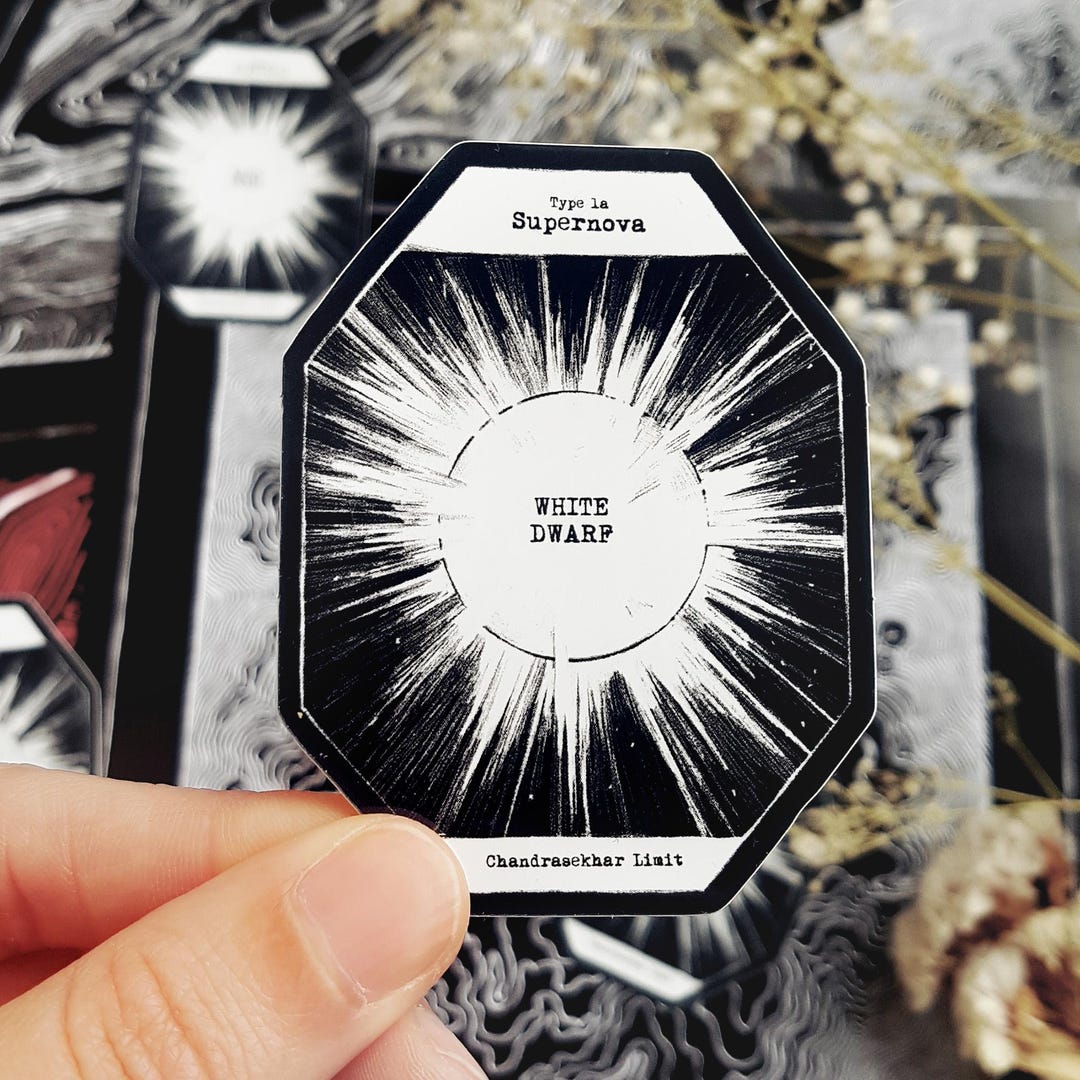 Supernova Sticker - White Dwarf Sticker - Astronomy Sticker - Science ...