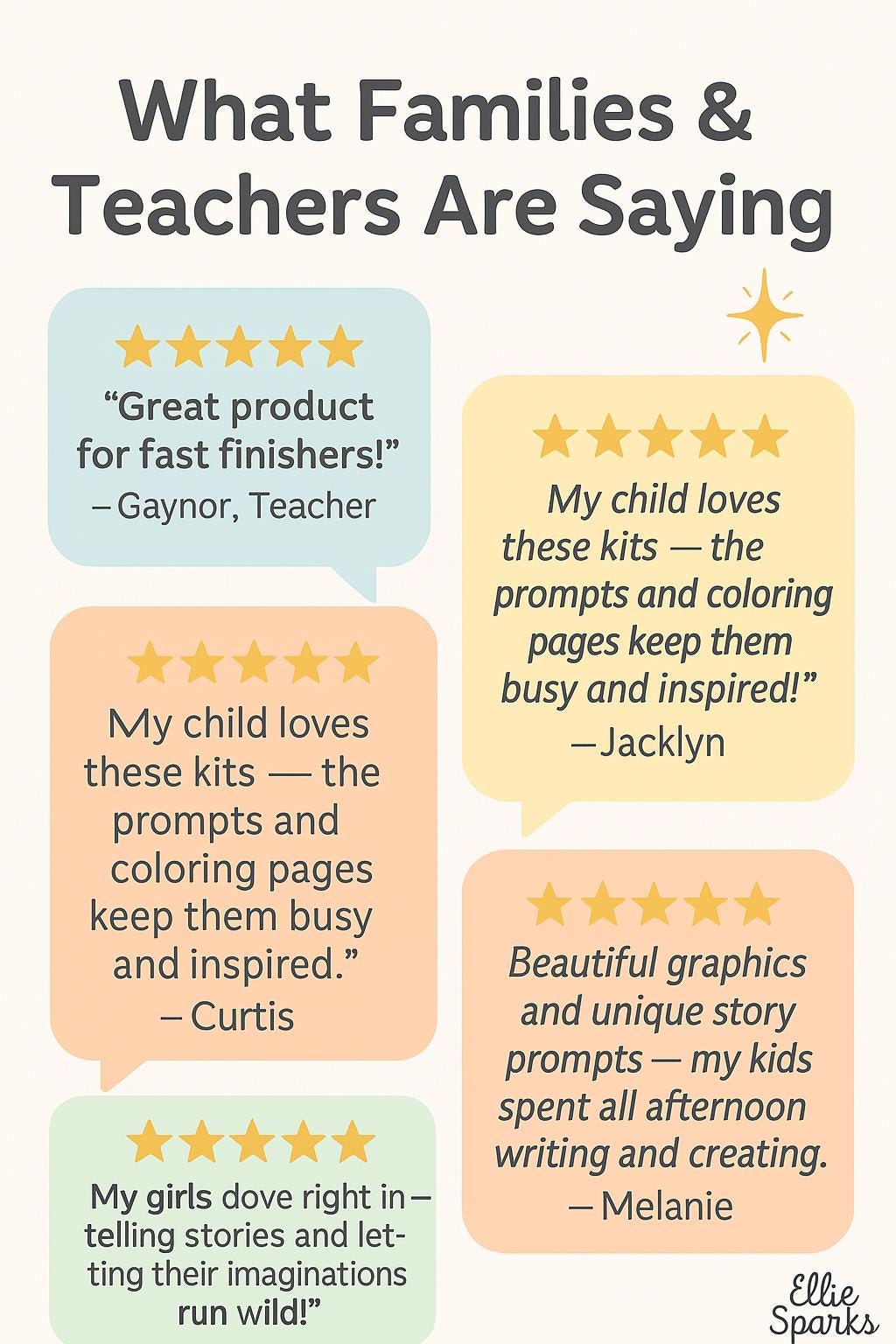 Story Sparks Self-expression Edition | Creative Writing & Reflection ...