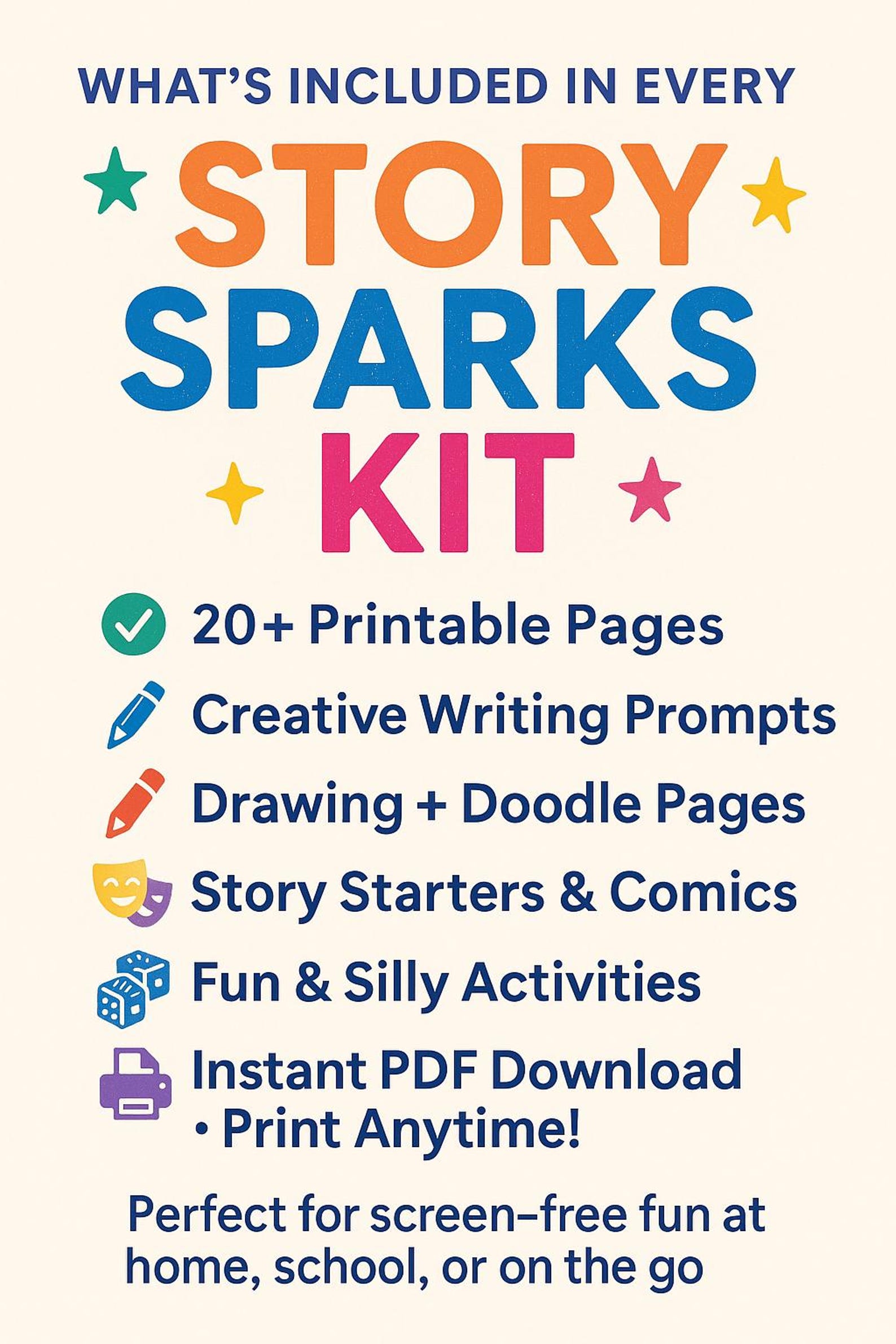 Story Sparks Self-expression Edition | Creative Writing & Reflection ...