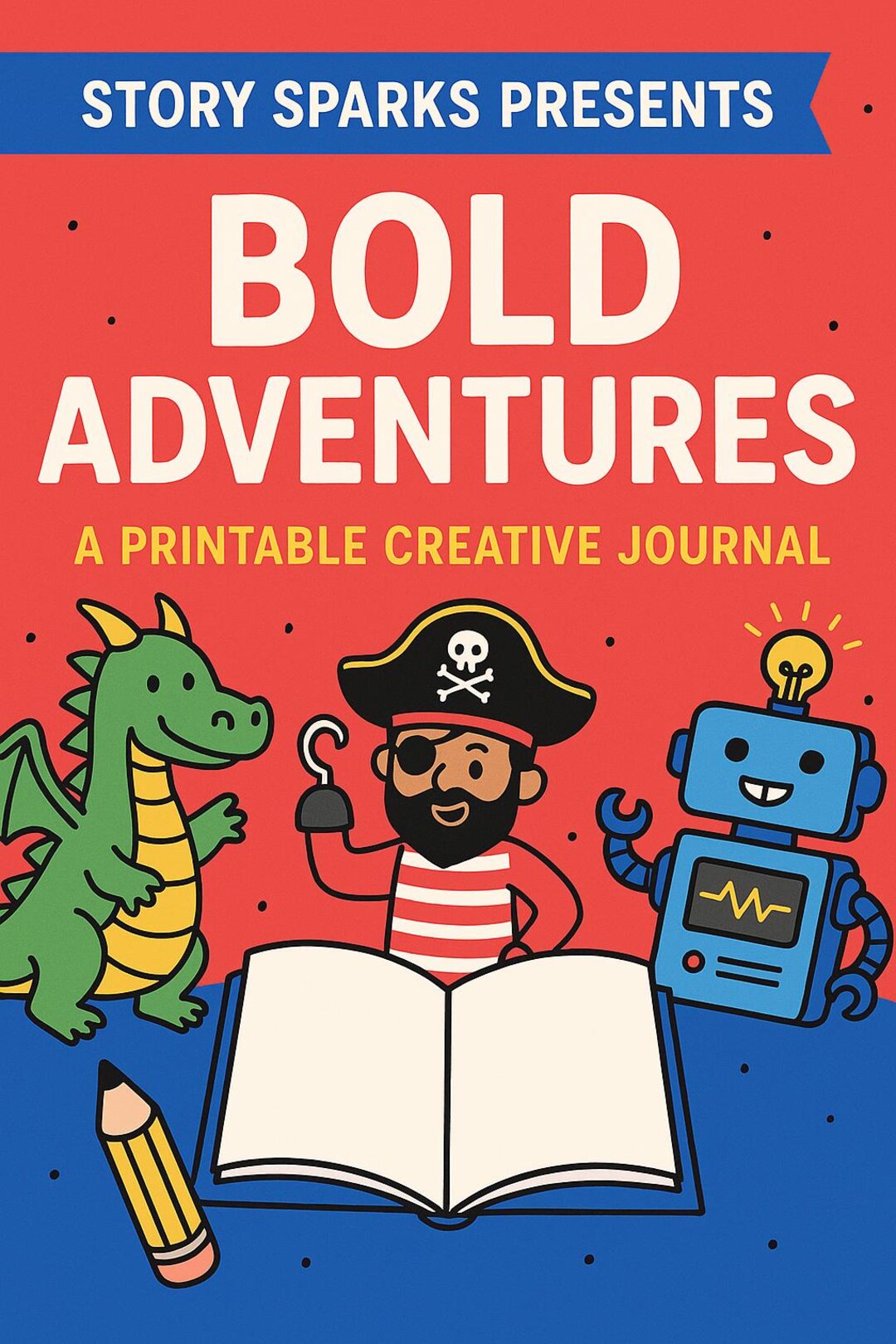 Bold Adventures Writing Kit for Kids – 20+ Printable Pages | Creative ...