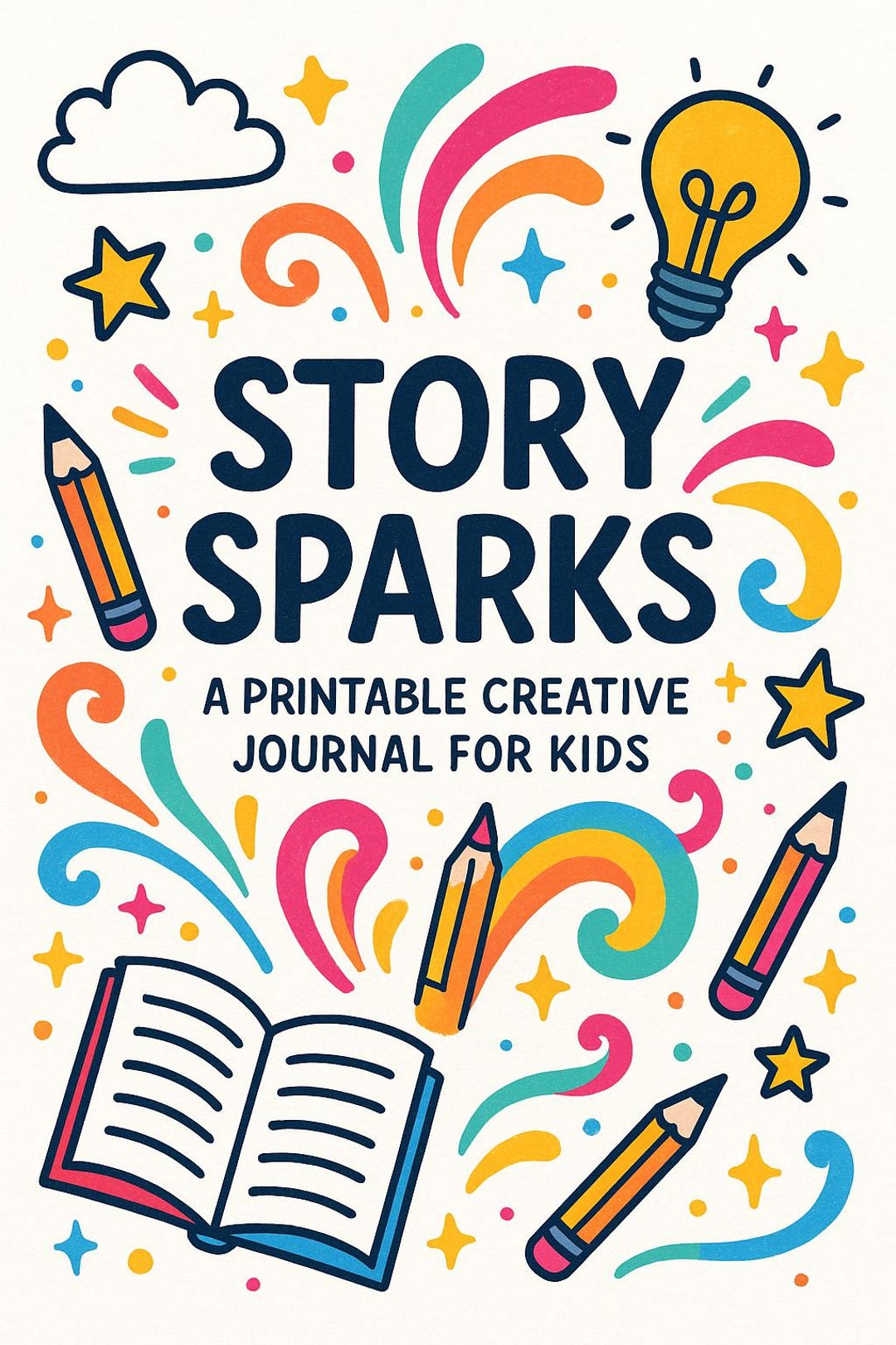 Creative Writing Kit for Kids: Story Prompts, Drawing Pages ...