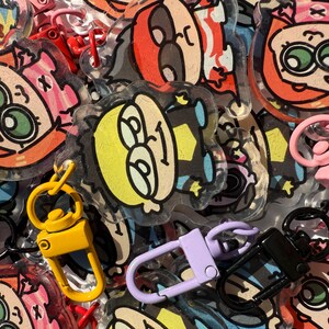 Double-sided Mini Invincible Keychains! - Etsy