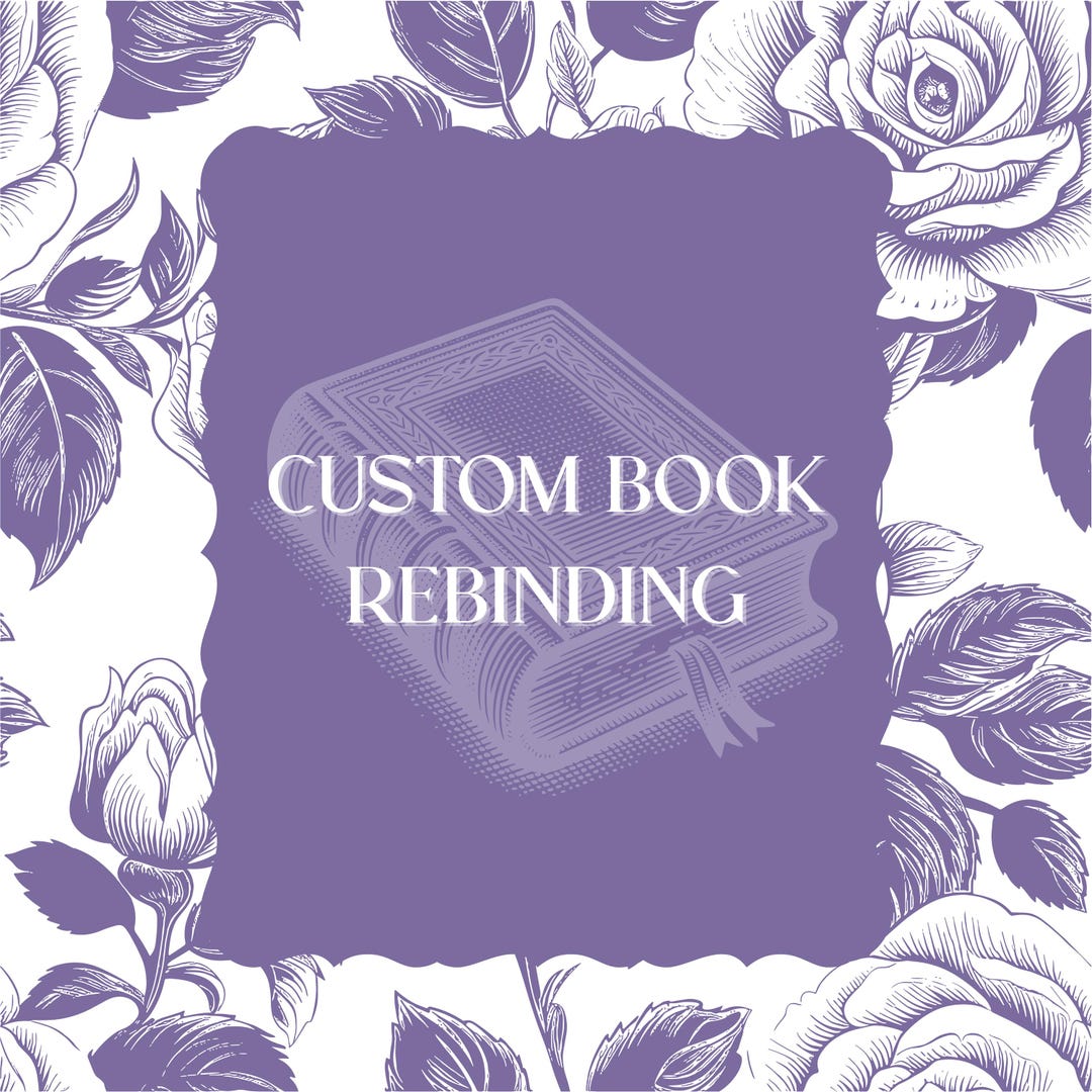 Custom Book Rebinding - Etsy
