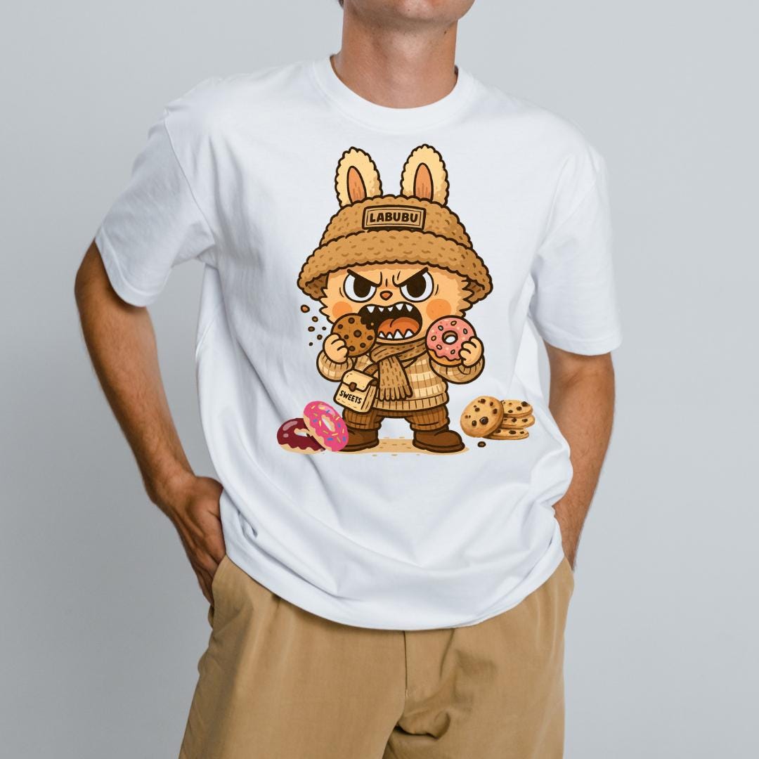 Labubu Png, Angry Labubu Png, Sweets Png, Funny Cartoon Png, Doll ...