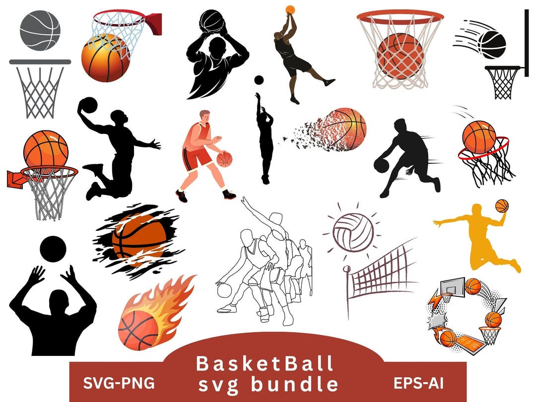 Basketball SVG Bundle,basketball Ball Svg,basketball Cut File ...